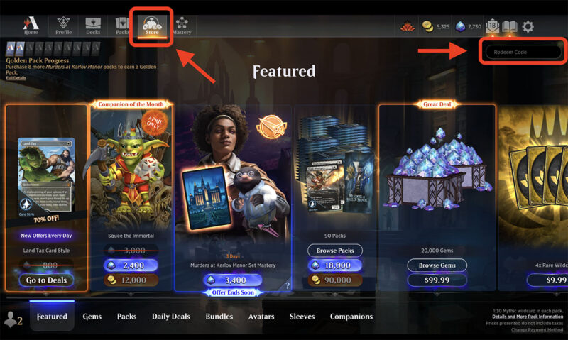 MTG Arena Codes October 2024: Free Booster Packs and XP - MTG Insider
