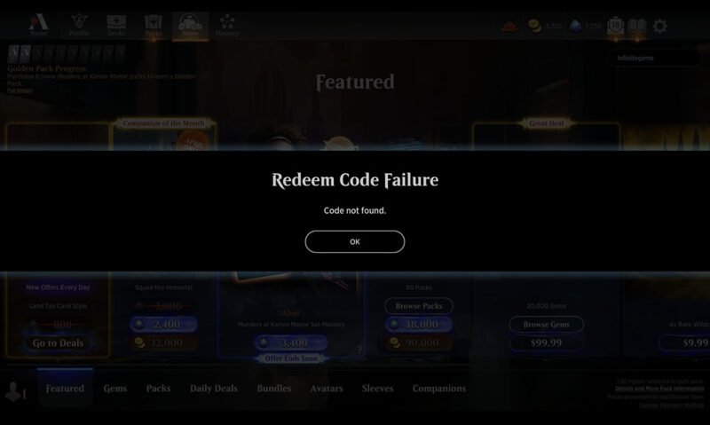 MTG Arena Codes October 2024: Free Booster Packs and XP - MTG Insider