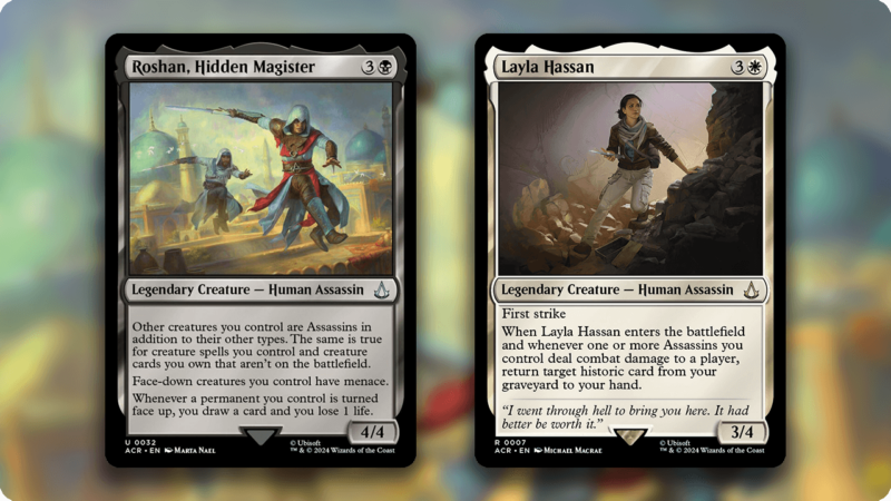 MTG x Assassin's Creed Spoils Powerful Commander Cards - MTG Insider