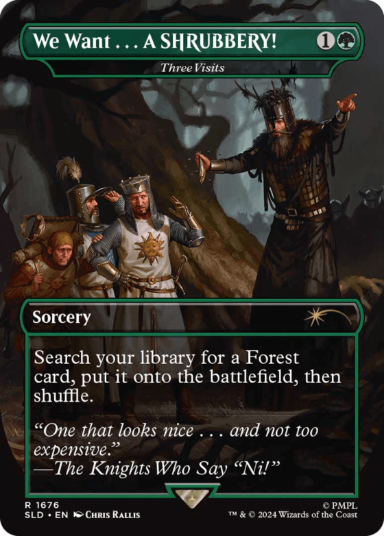 MTG Announces Monty Python and the Holy Grail Secret Lair - MTG Insider