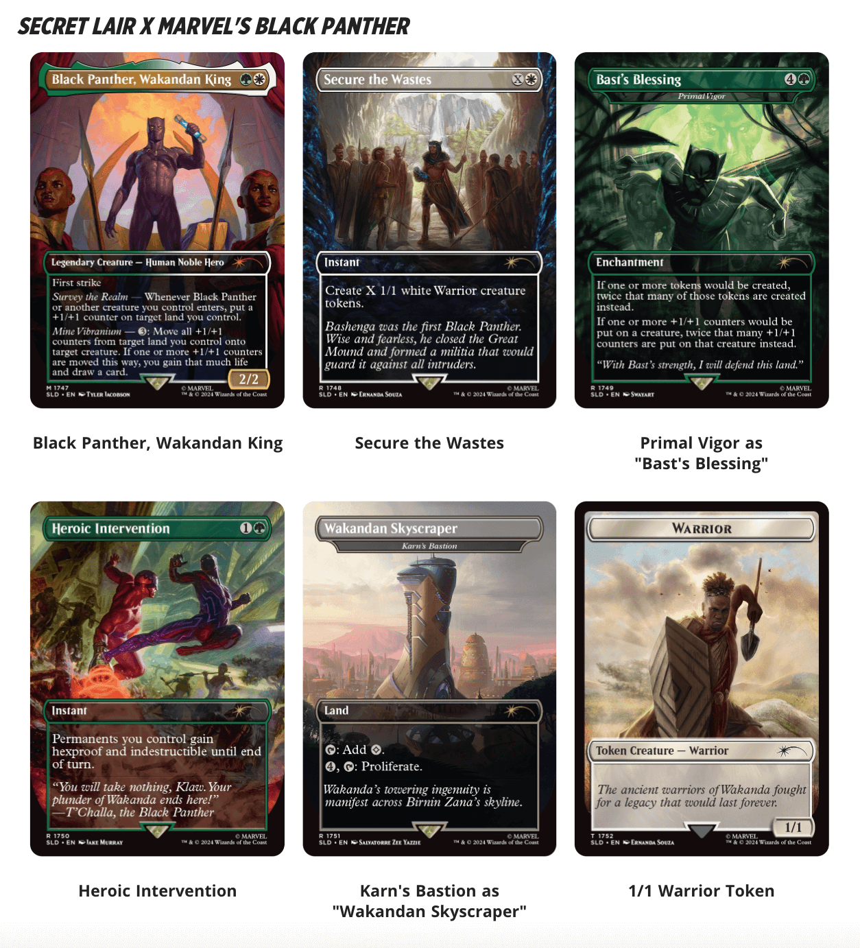 MTG x Marvel Spoilers: 5 Secret Lairs Revealed With New Cards & More ...