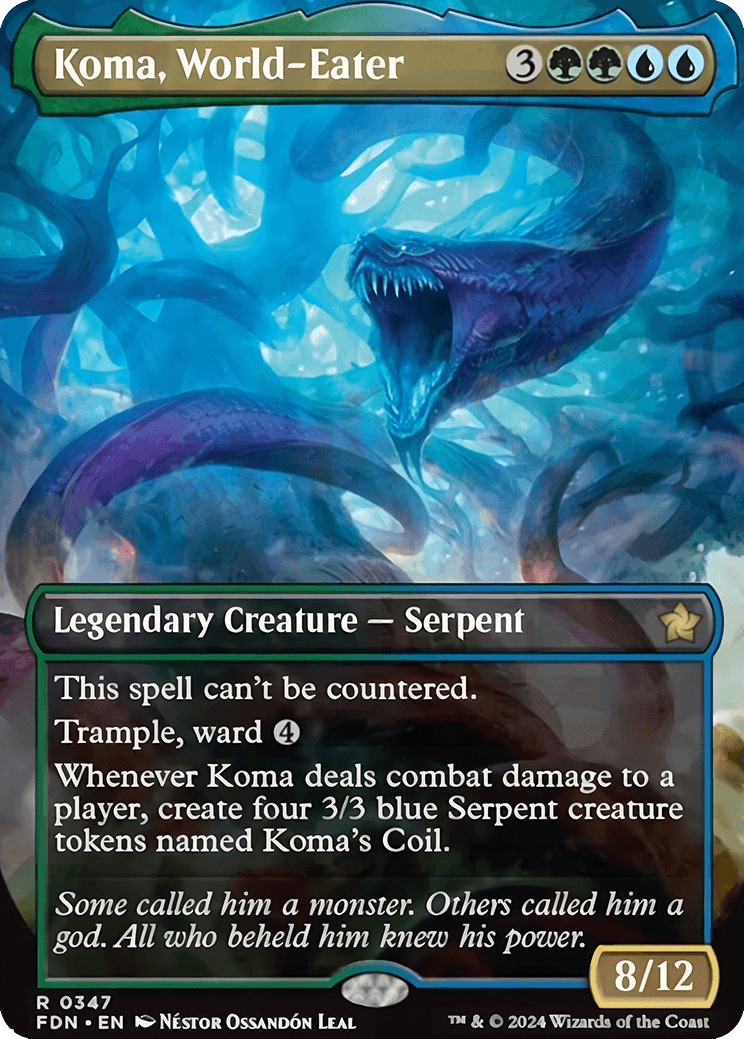 New Foundations Koma is 20 Power After 1 Attack - MTG Insider